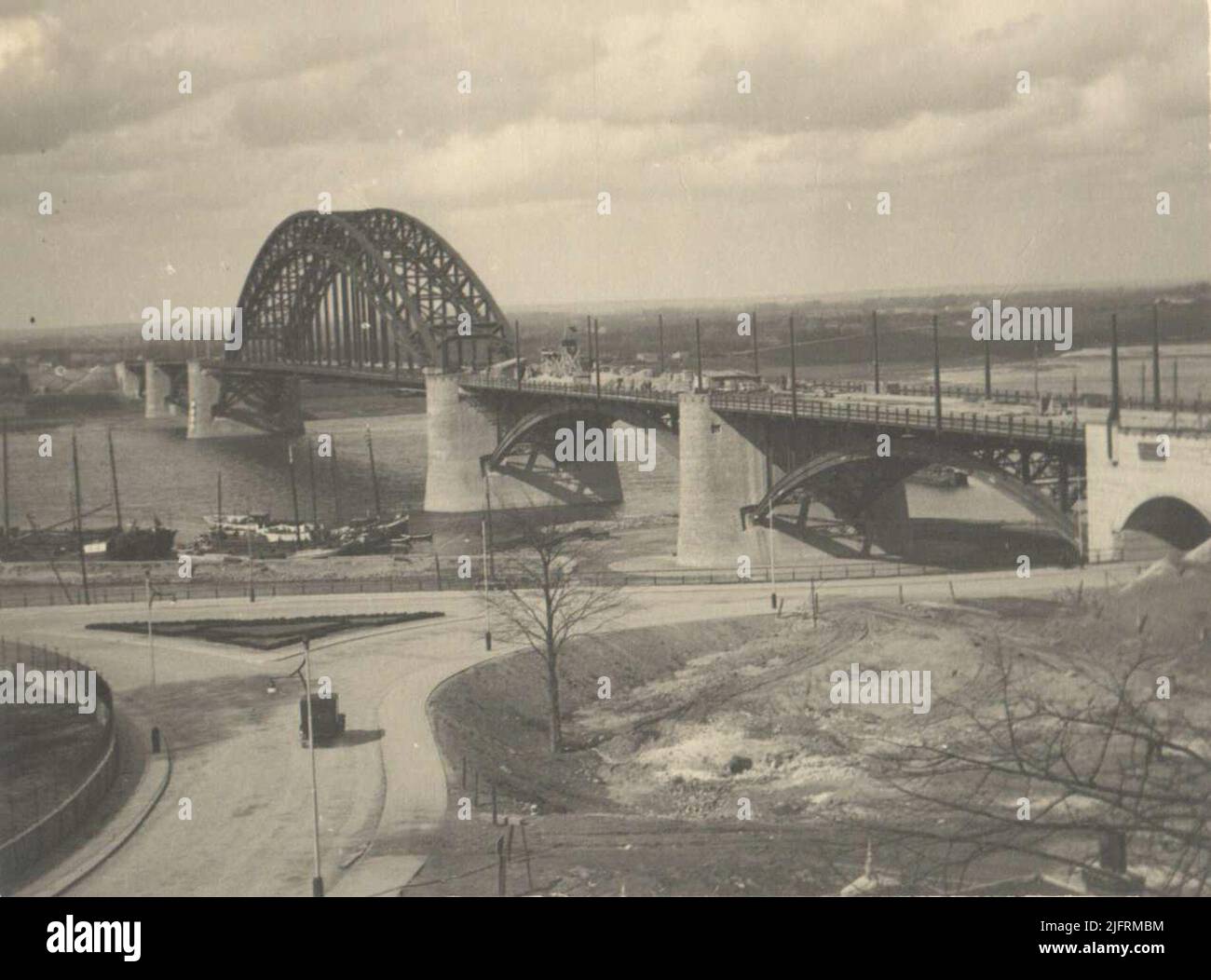 The Waal Bridge Stock Photo - Alamy