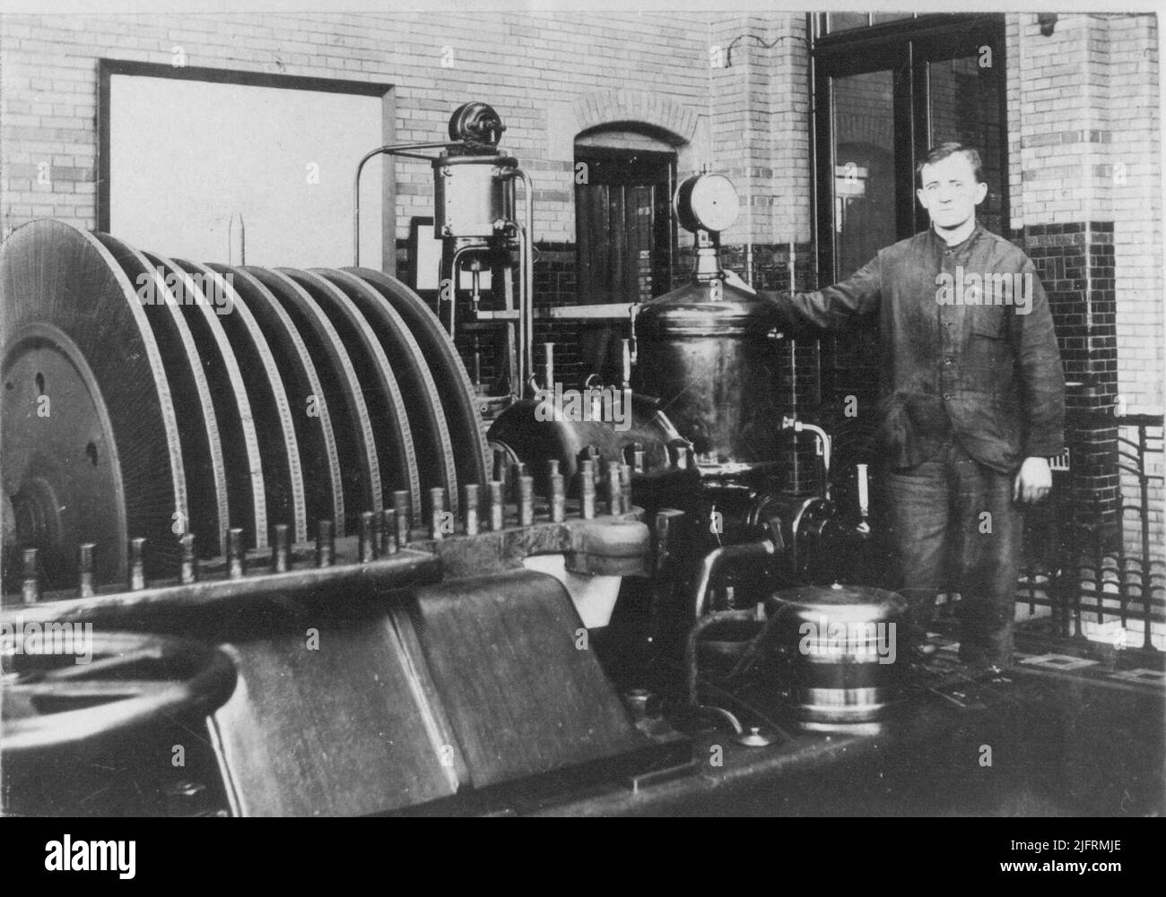 Interior with plant Black and White Stock Photos & Images - Alamy