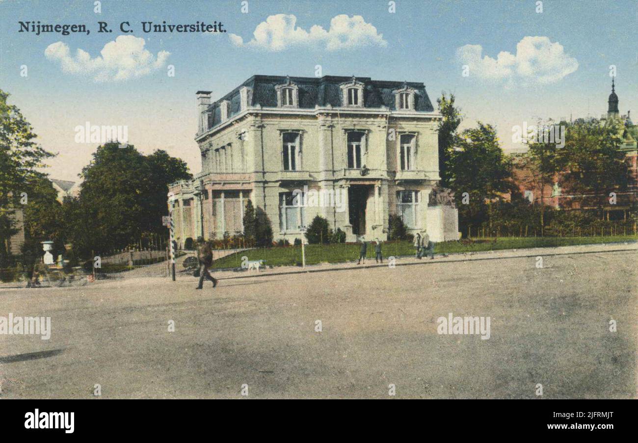 The Roman Catholic University Building Stock Photo - Alamy