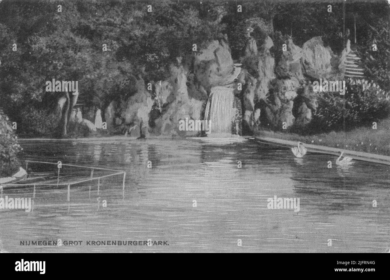 The cave in the Stadspark Stock Photo - Alamy