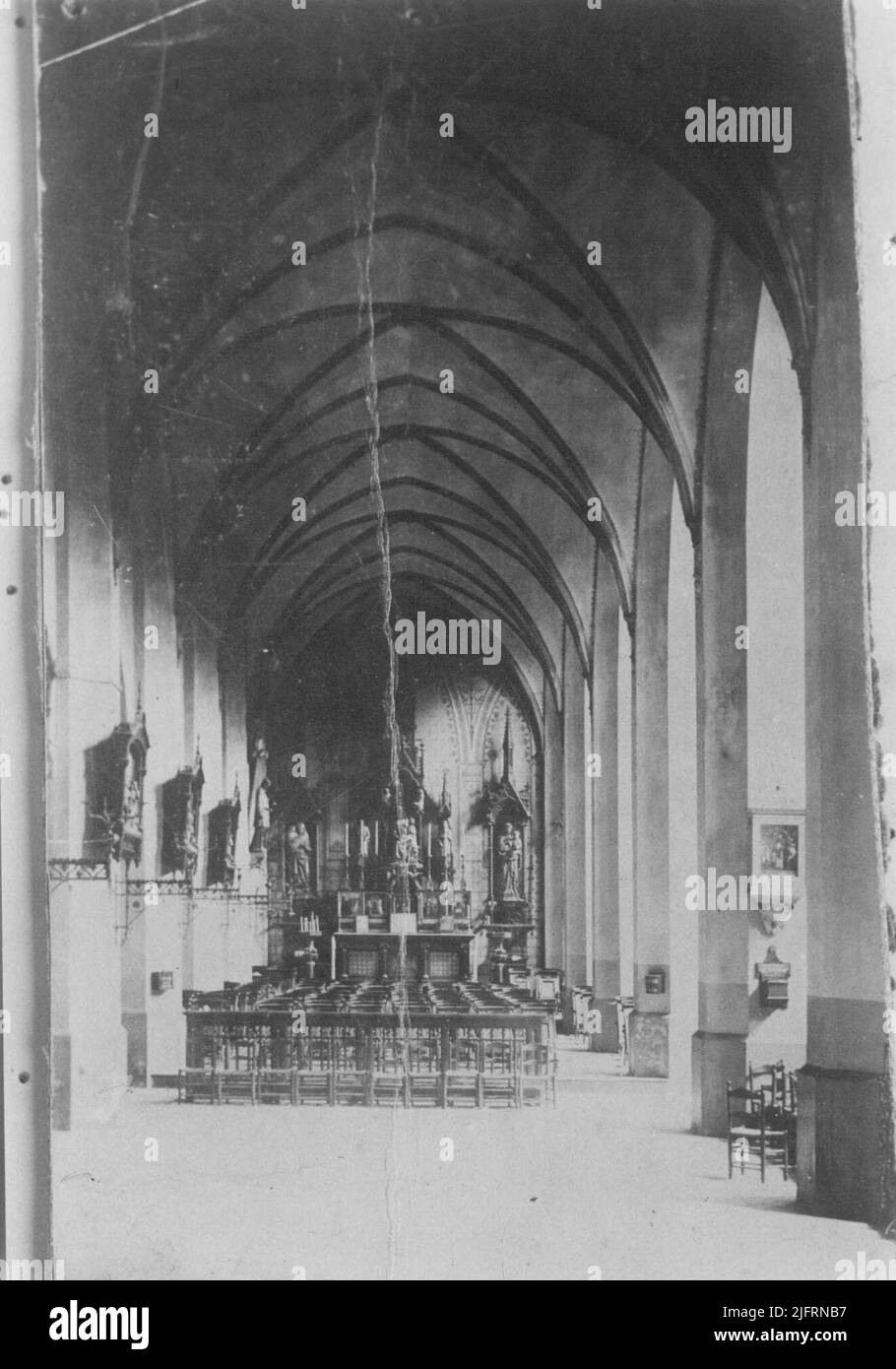 Side view church old Black and White Stock Photos & Images - Alamy