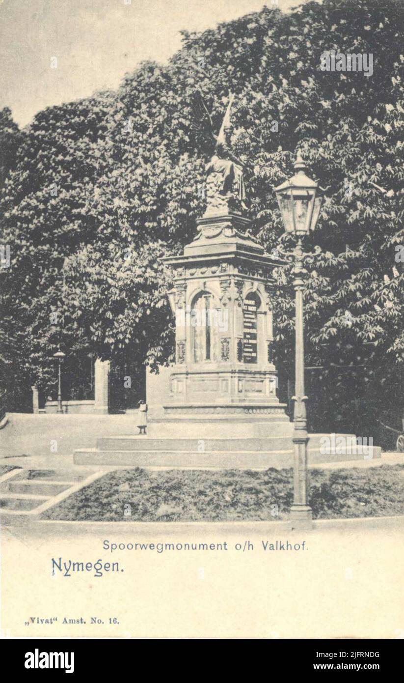 The railway monument Stock Photo - Alamy