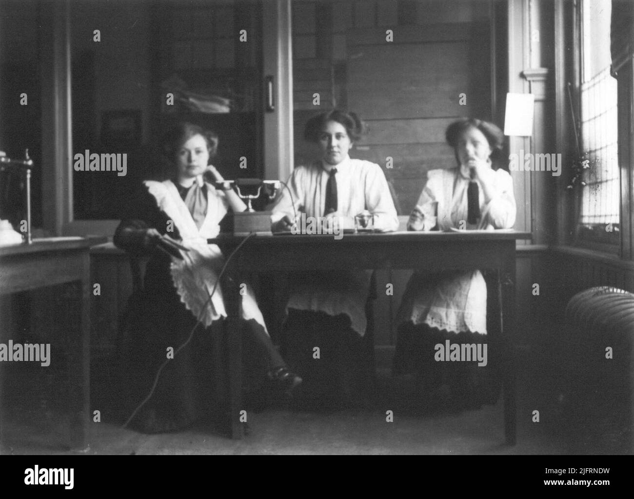 Telephone switchboard telecommunications system hi-res stock ...