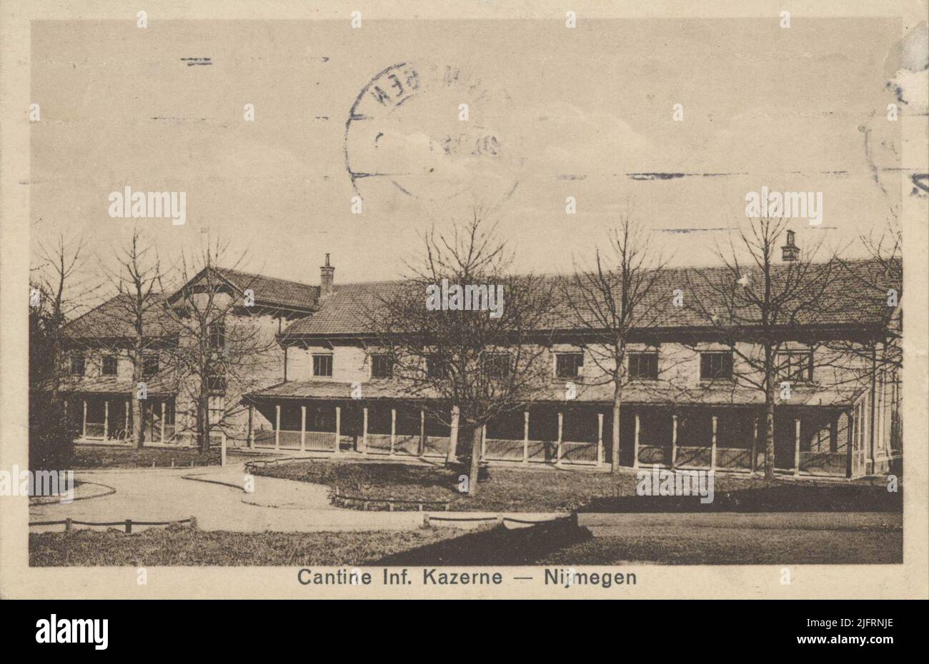 De kantine van de krayenhofkazerne Stock Photo - Alamy