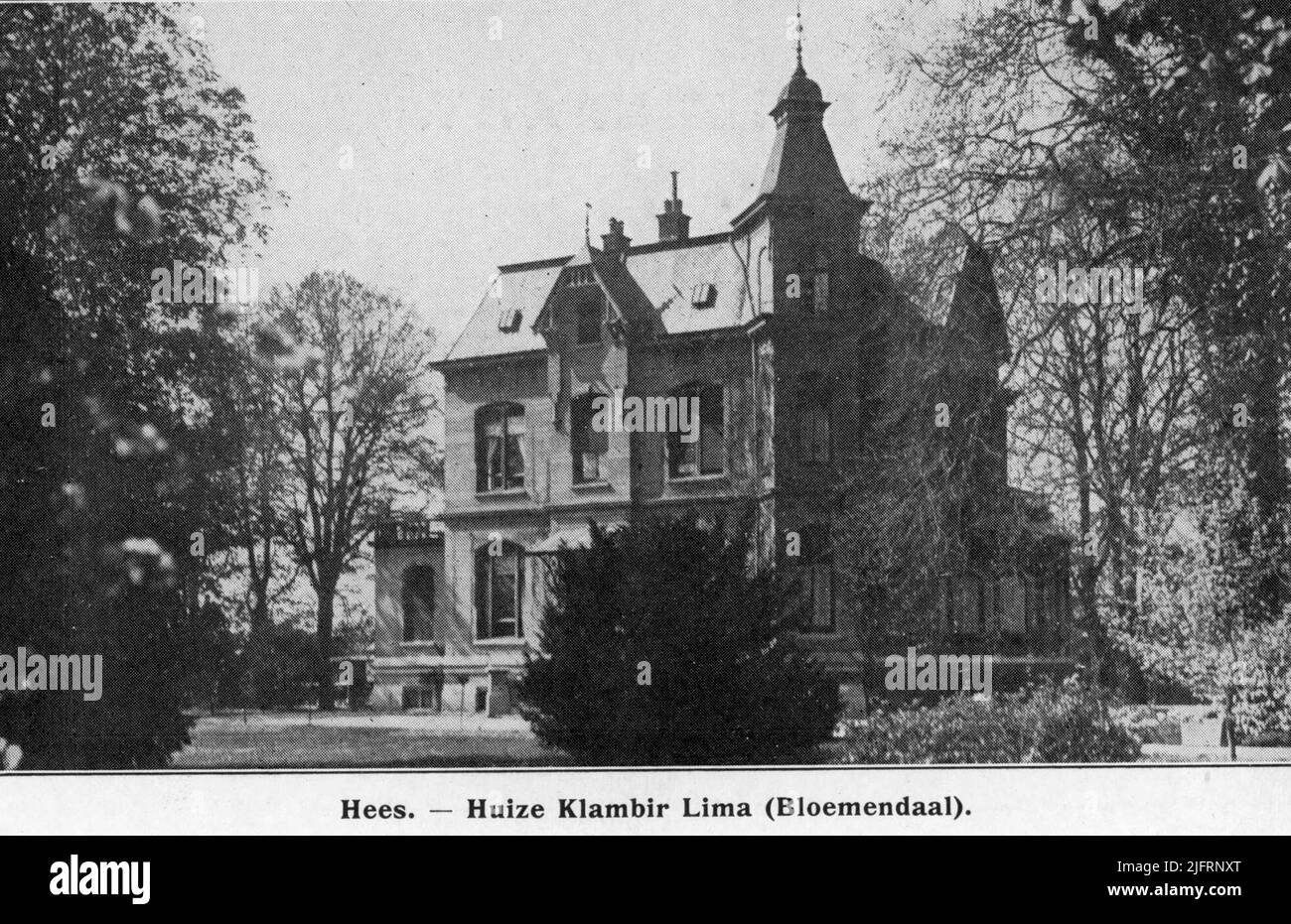 The Villa Klambir-Lima (5 Klapper trees) so called by the then owner J ...