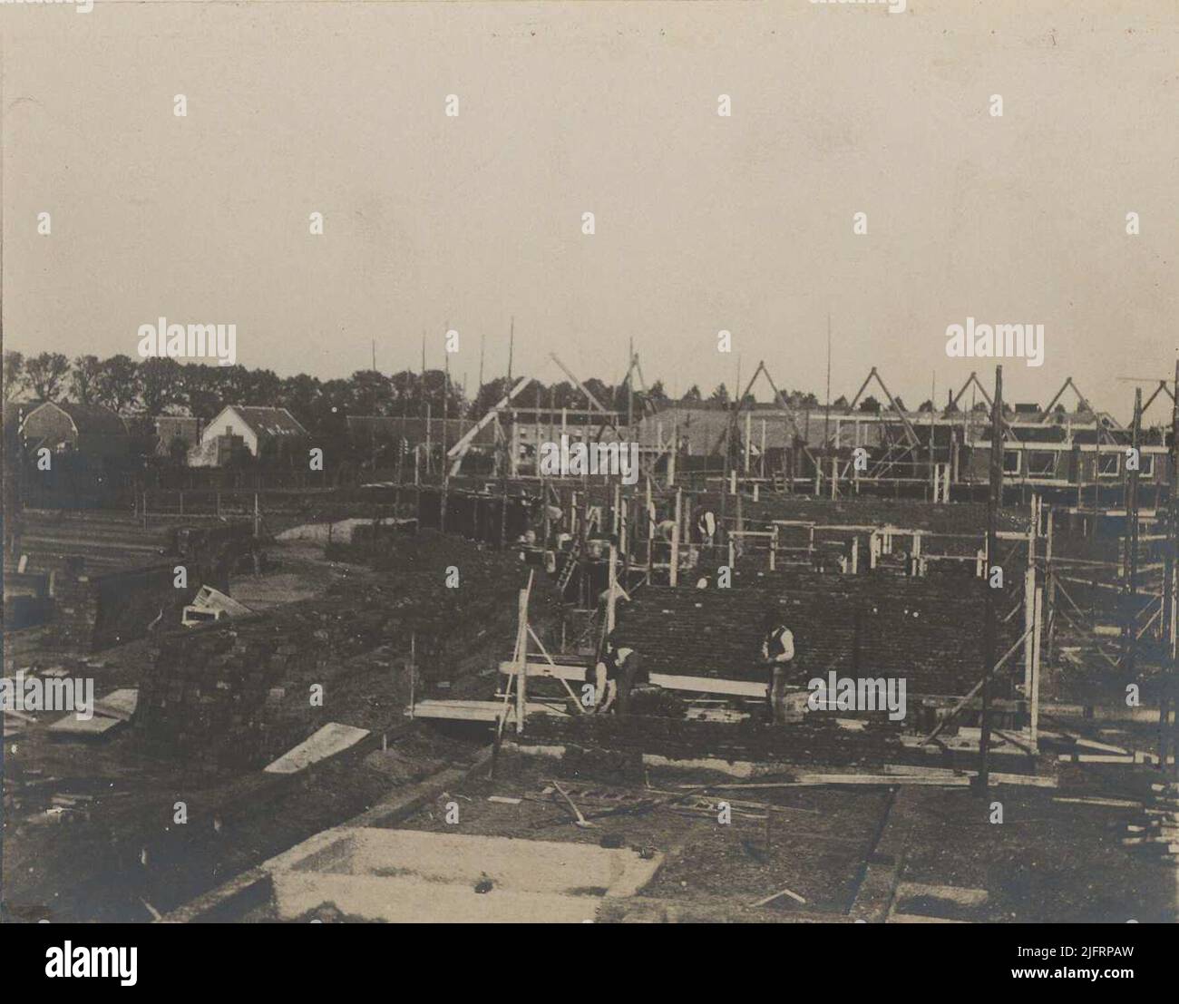 New -build homes Stock Photo - Alamy