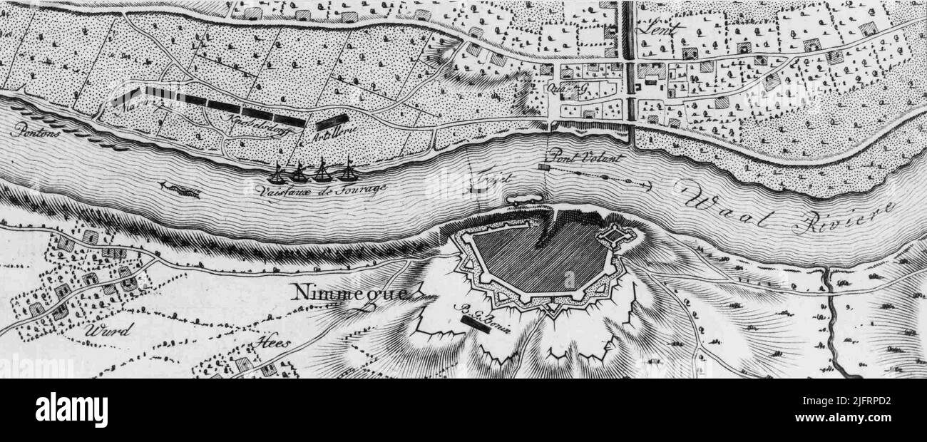 Map of the Siege Stock Photo - Alamy