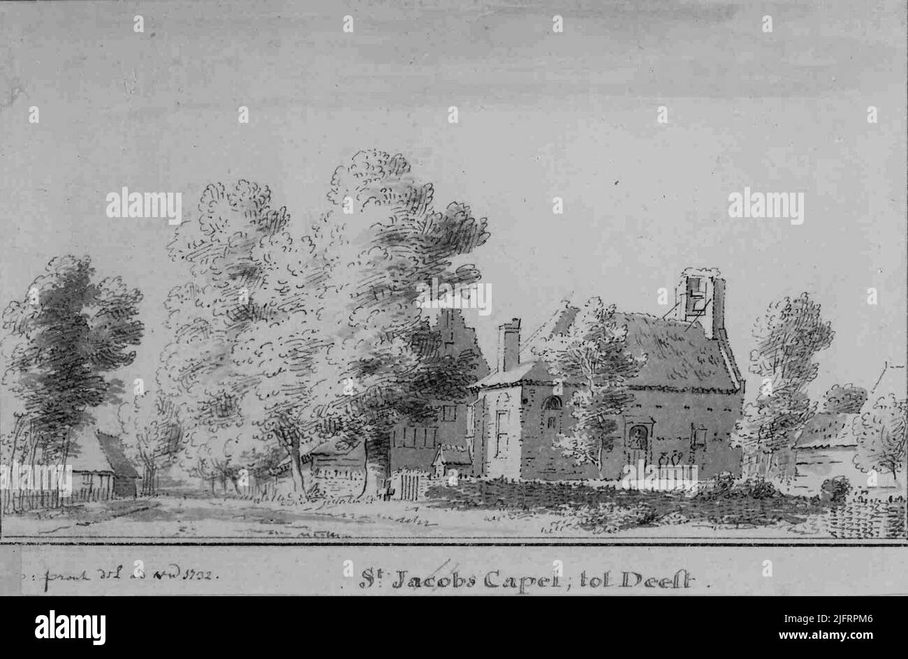 St jacobs church Black and White Stock Photos & Images - Alamy