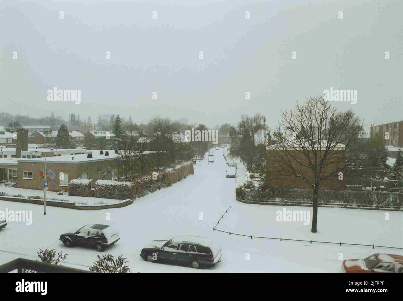 The Heseveld district in the winter Stock Photo - Alamy