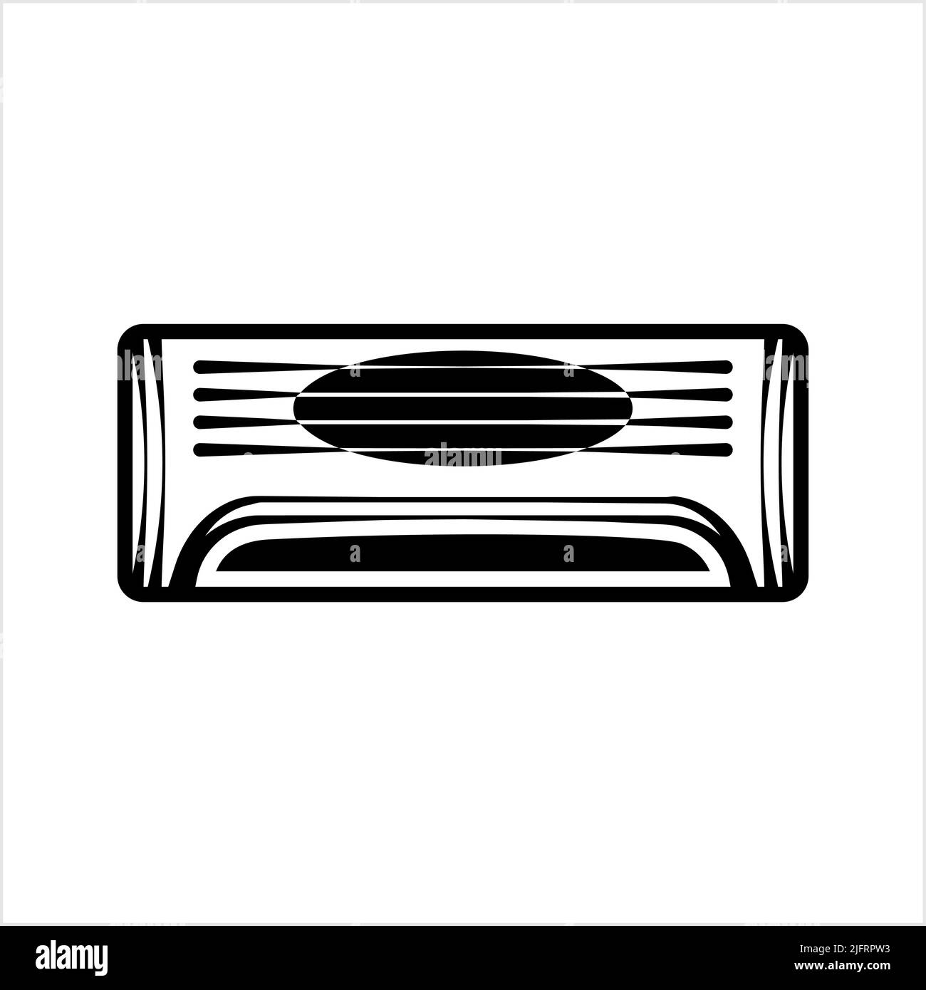 Air Conditioner Icon, Air Conditioner Vector Art Illustration Stock ...