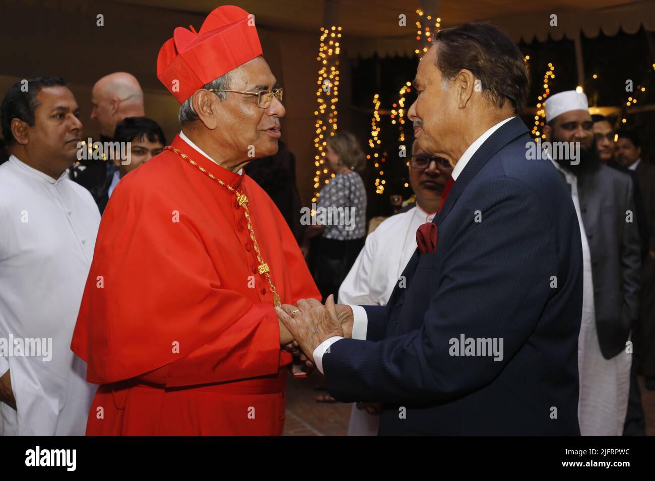 Cardinal Patrick D Rozario in the Vatican embassy in Bangladesh. meets ...