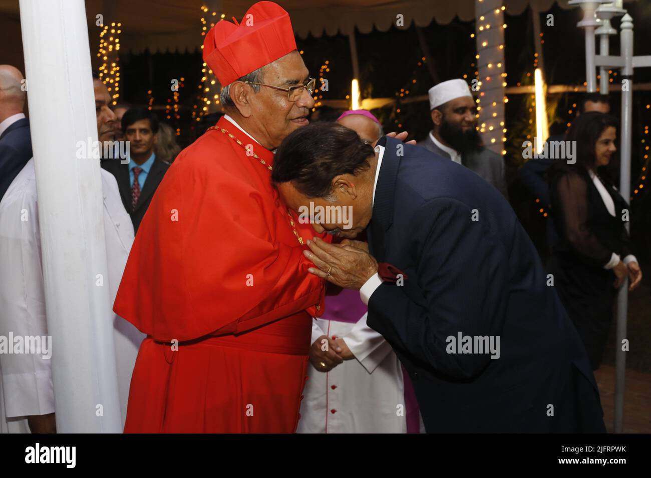Cardinal Patrick D Rozario in the Vatican embassy in Bangladesh. meets ...