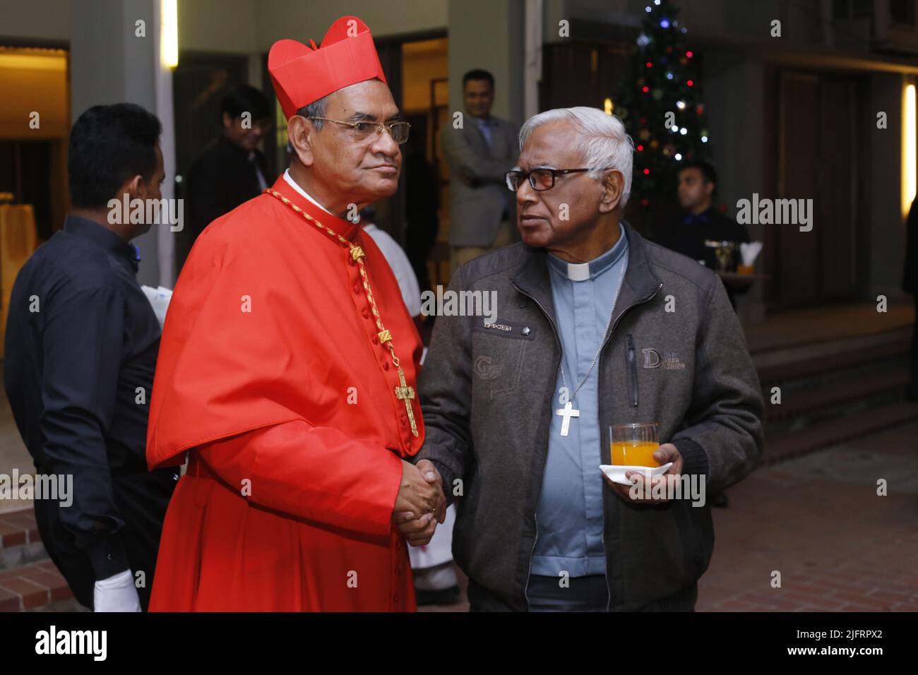 Cardinal Patrick D Rozario in the Vatican embassy in Bangladesh. meets ...