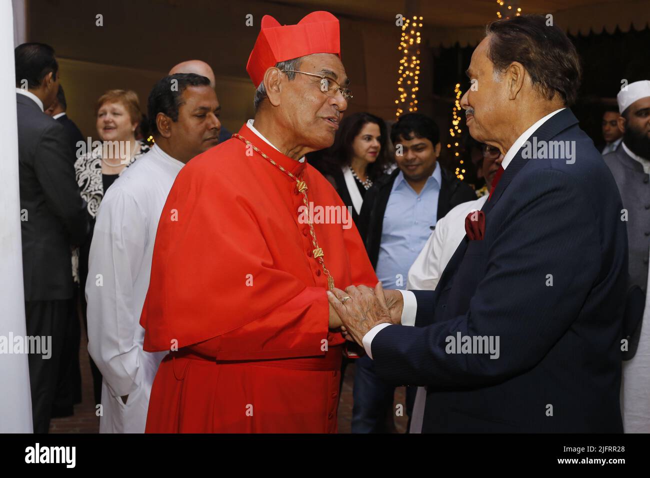 President of bangladesh with cardinal hi-res stock photography and ...