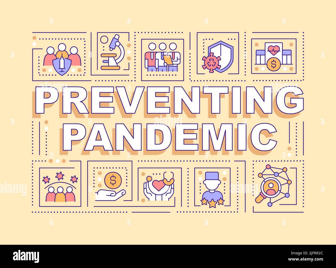 Disease preventing logo hi-res stock photography and images - Alamy