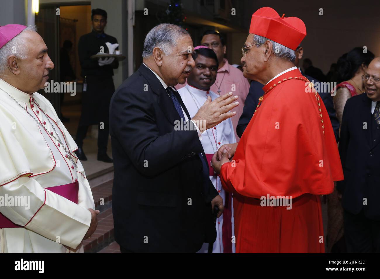 Cardinal Patrick D Rozario in the Vatican embassy in Bangladesh. meets ...