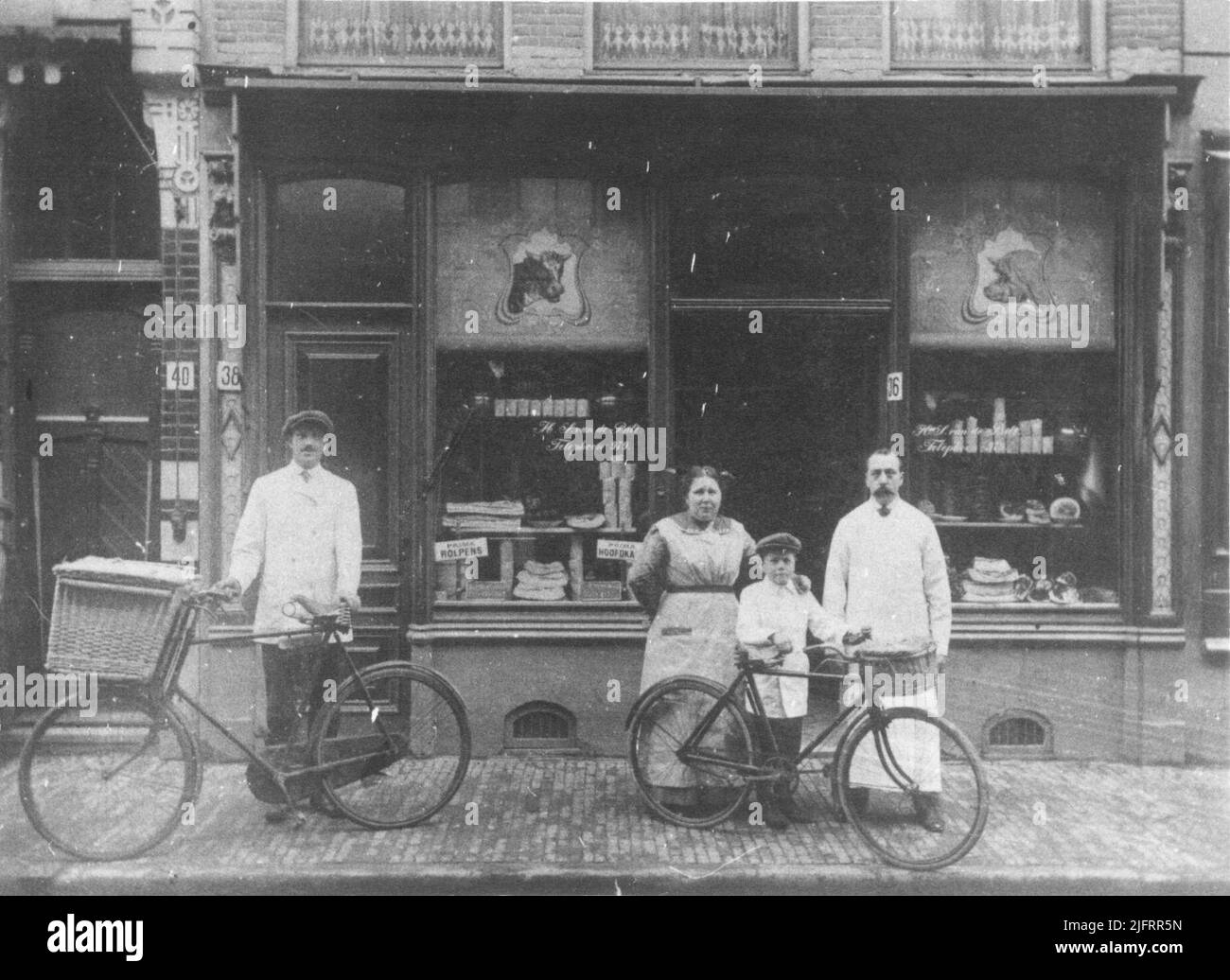 The butcher shop H.S. Van de Bilt Stock Photo - Alamy