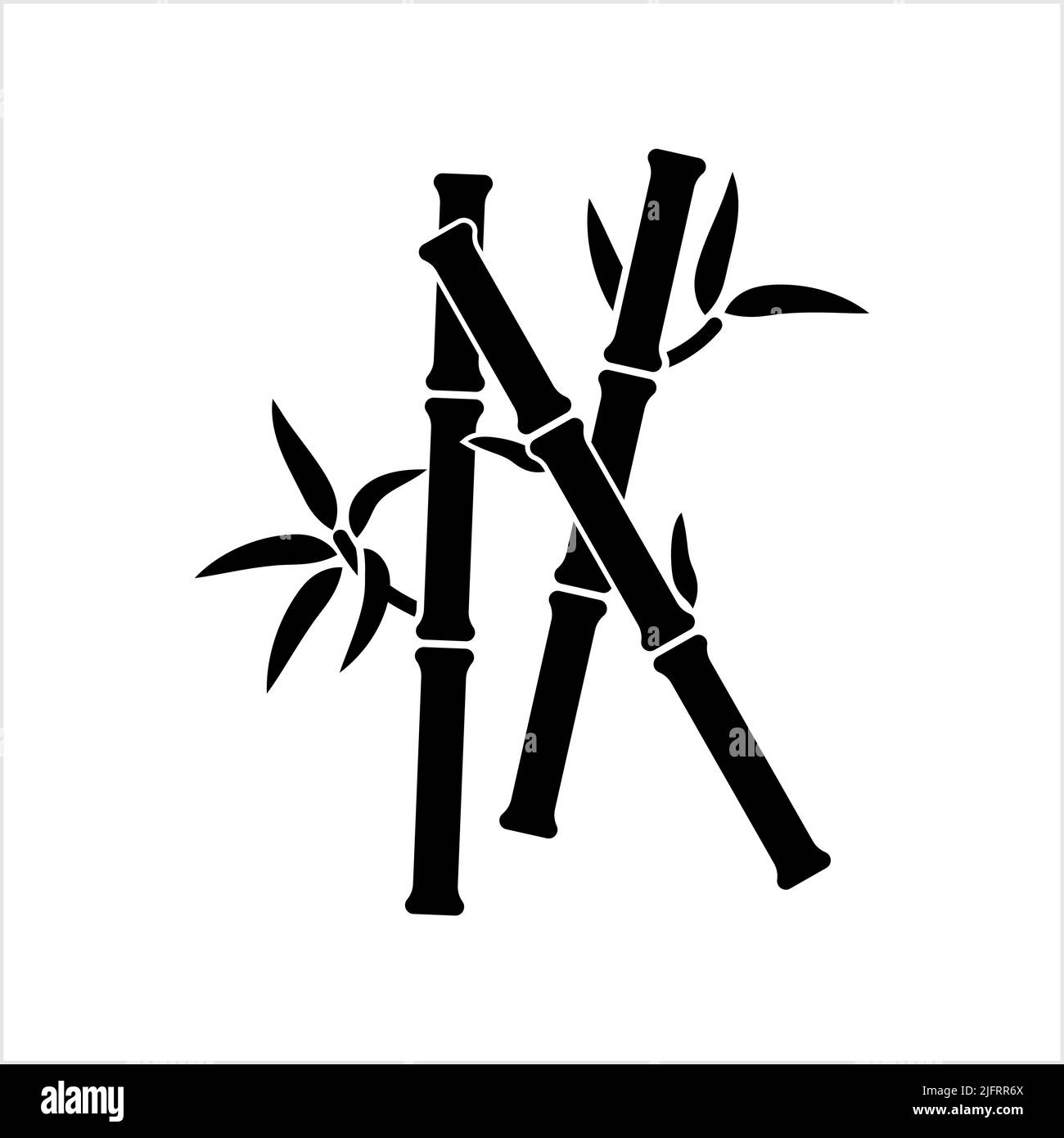 Bamboo Tree Icon Vector Art Illustration Stock Vector Image & Art - Alamy