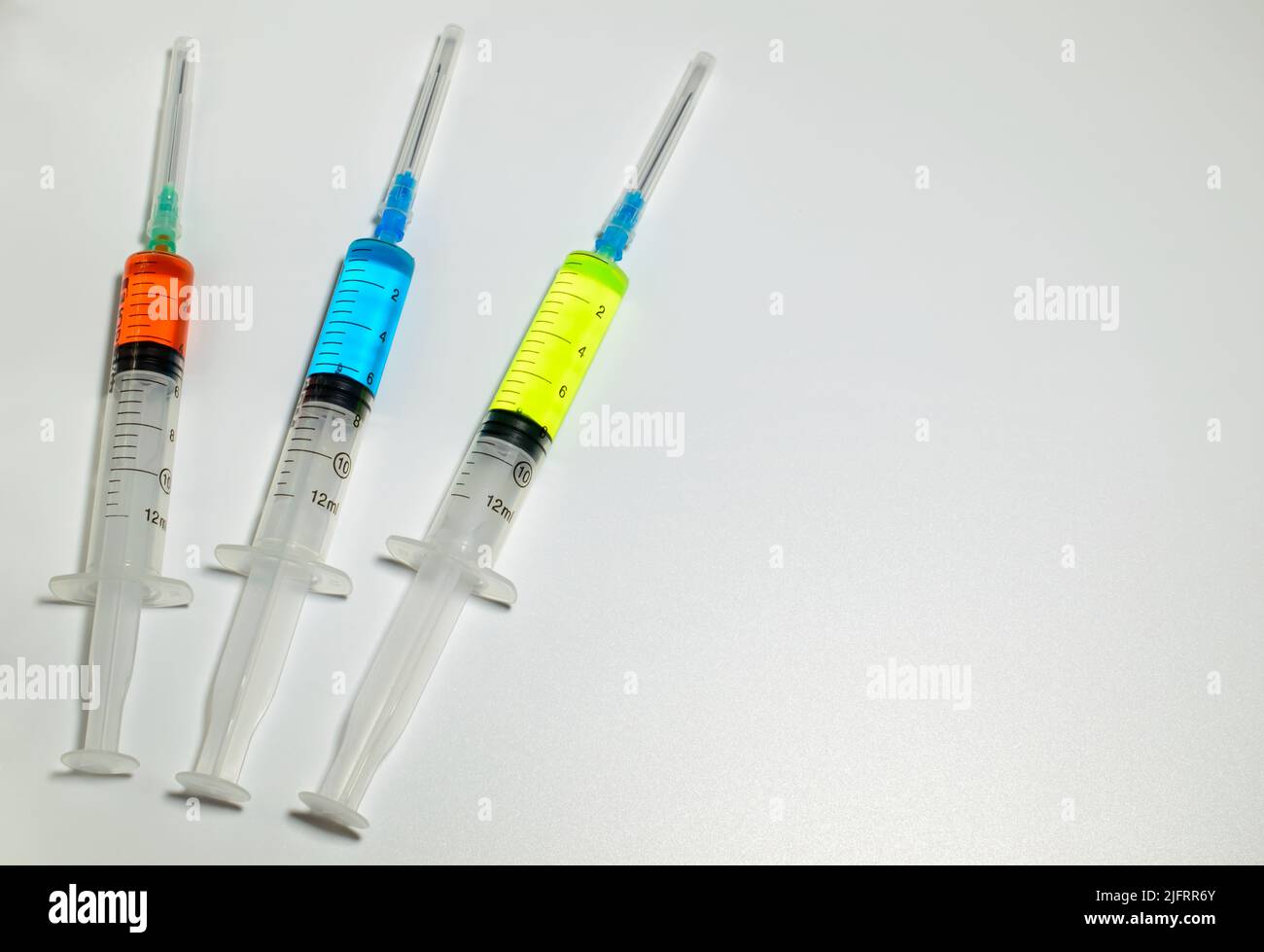 Syringes three syringes hi-res stock photography and images - Alamy