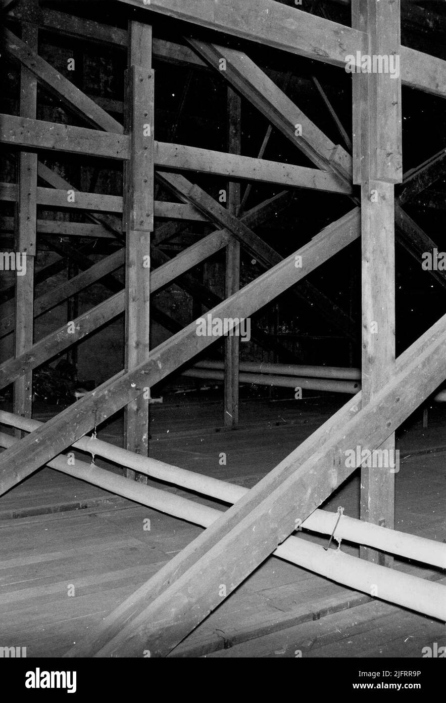 Beam restoration Black and White Stock Photos & Images - Alamy