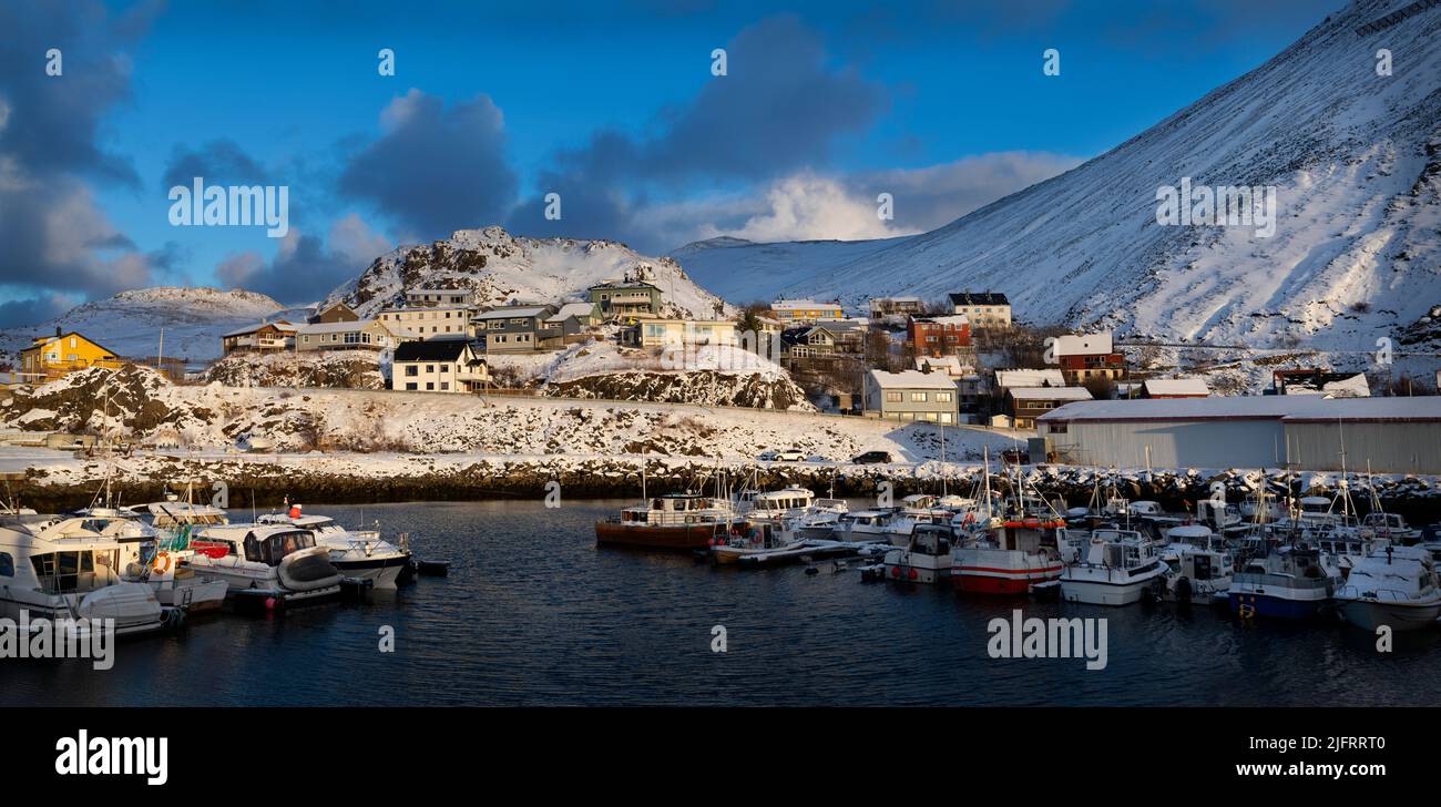 Northernmost town in mainland norway hi-res stock photography and ...