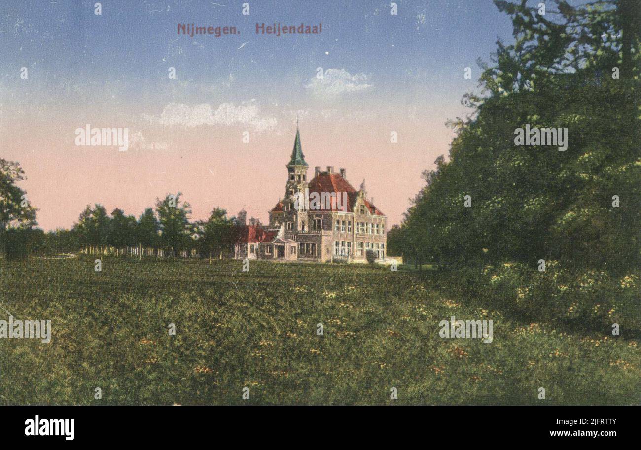 Huize "Heyendaal" also known as the castle of Jurgens. In 1912, the age ...