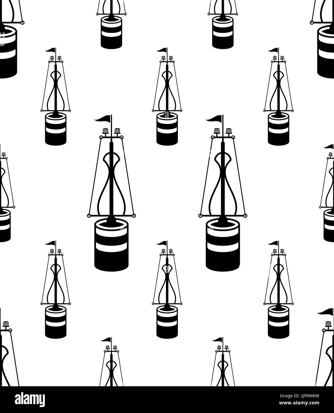 Seamless float design Black and White Stock Photos & Images - Alamy