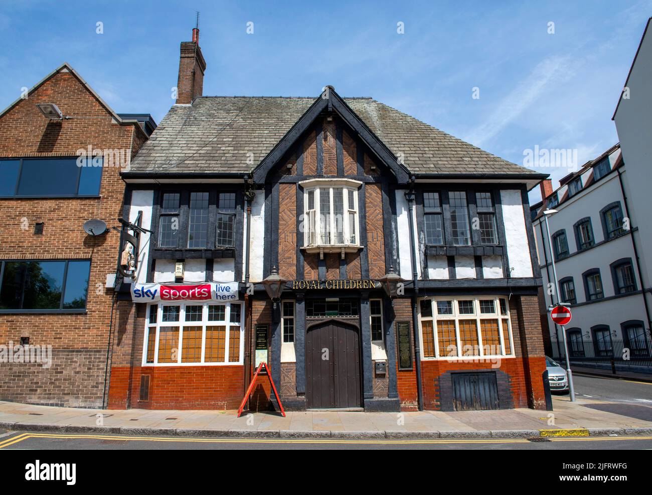 Royal Children Pub in Nottingham City, Nottinghamshire England UK Stock ...