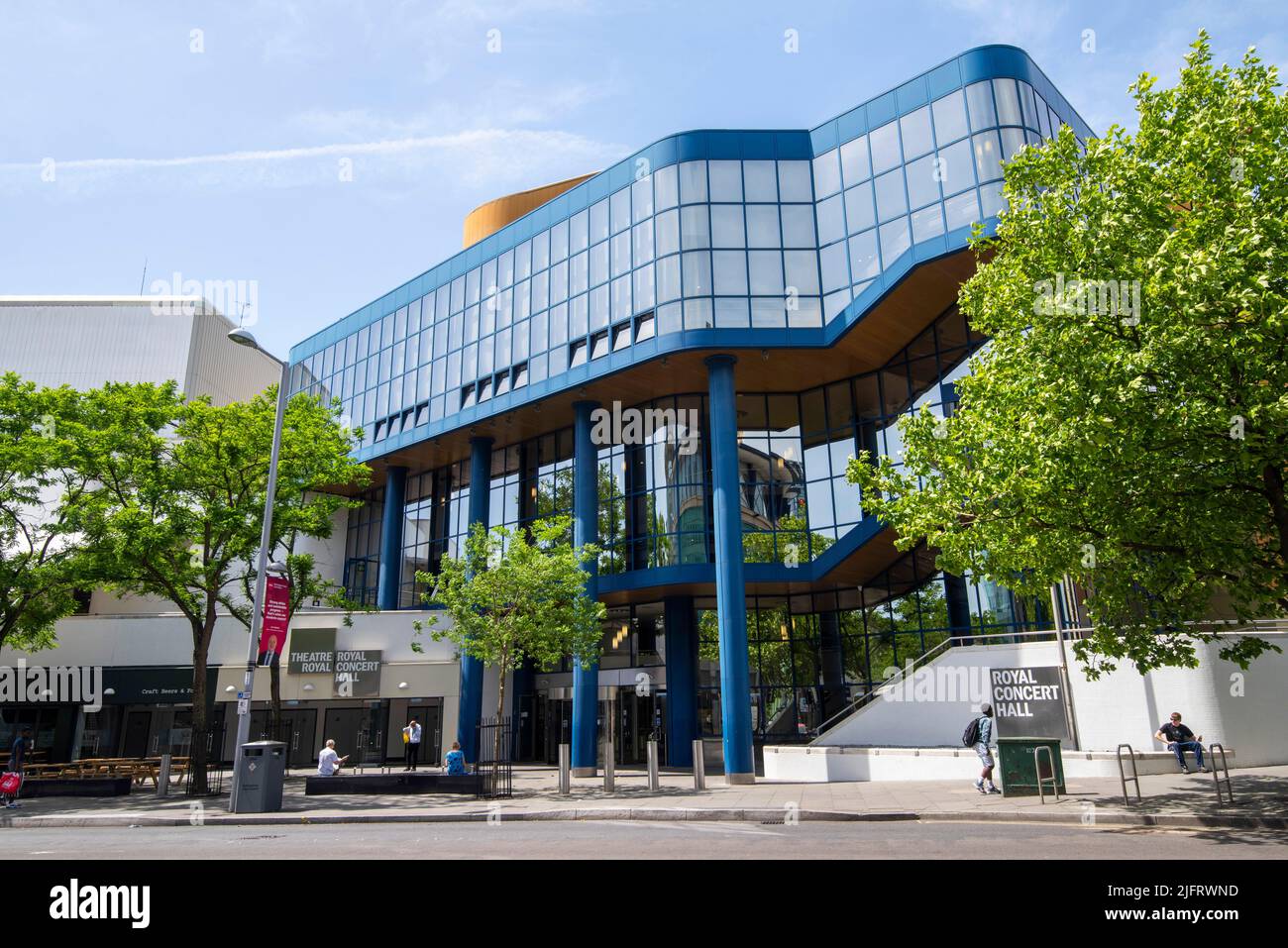 The Concert Hall in Nottingham City. Nottinghamshire England UK Stock ...