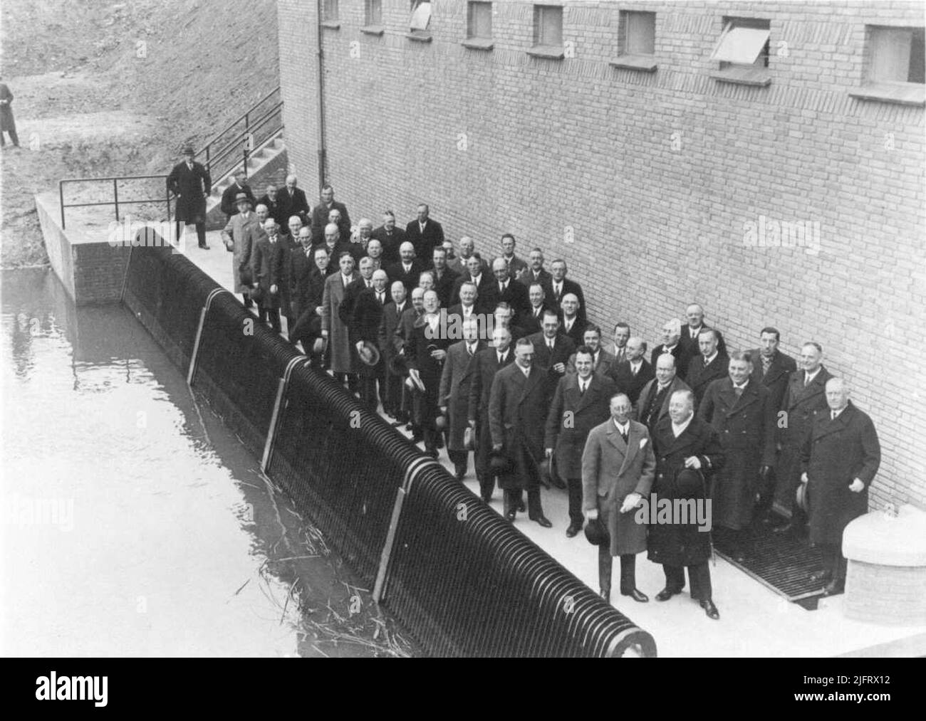 Official opening of the Hollands Gemaal, which had already been put ...