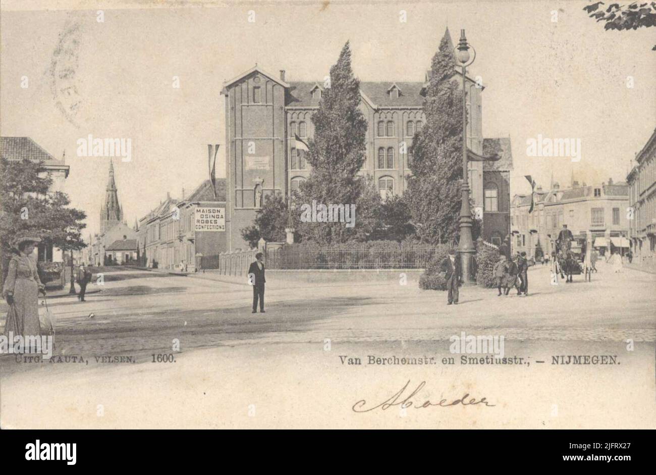 The Kolpinghuis seen from the Spoorstraat, on the left the Van ...