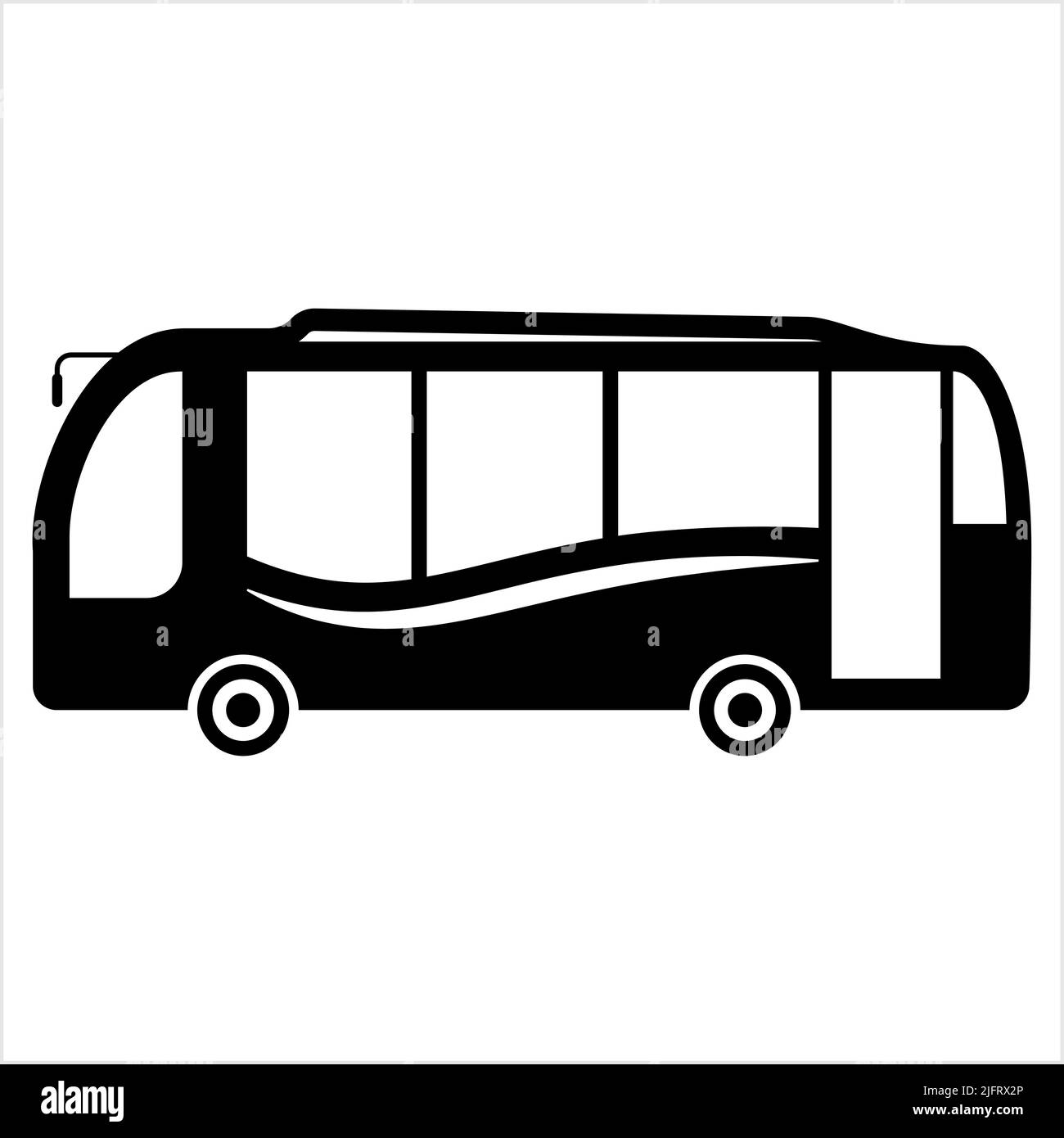 Bus Icon, Bus Vector Art Illustration Stock Vector Image & Art - Alamy