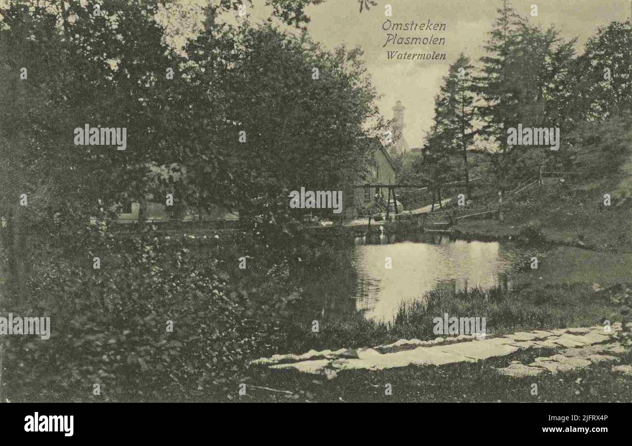 From De Bleek in front of the house of Jan Arts aka Jan Papier a glance ...