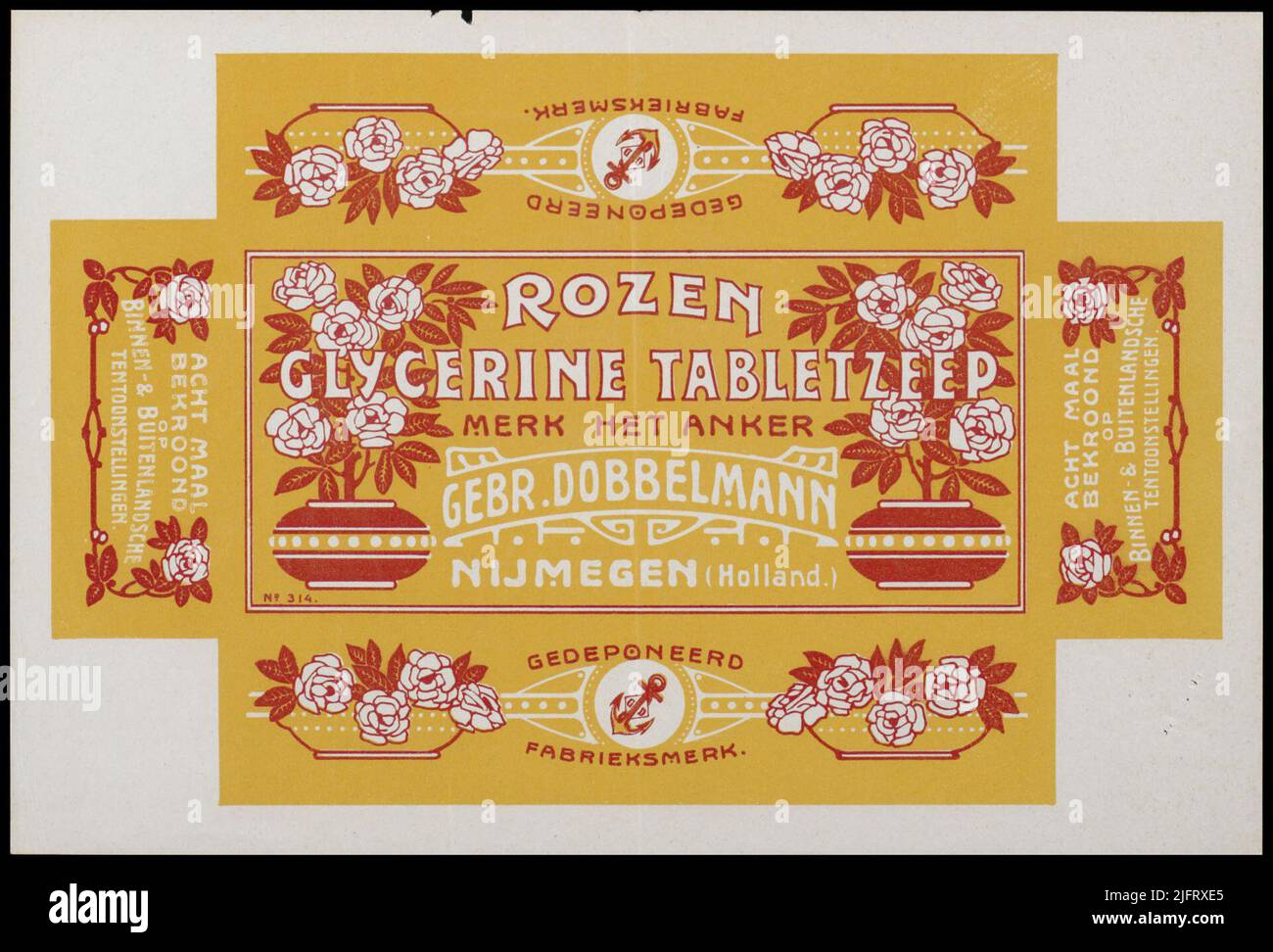 Roses glycerine tablet soap brand the anchor. Dobbelmannnijmegen ...