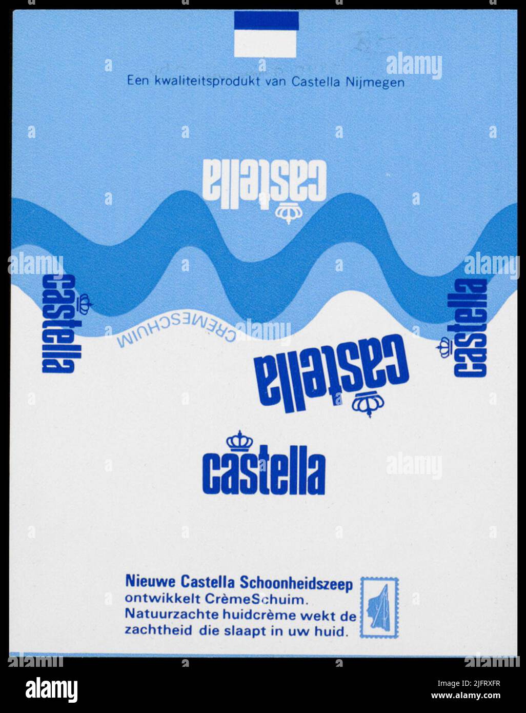 New Castella beauty soap develops cream foam. Nature skin cream creates ...