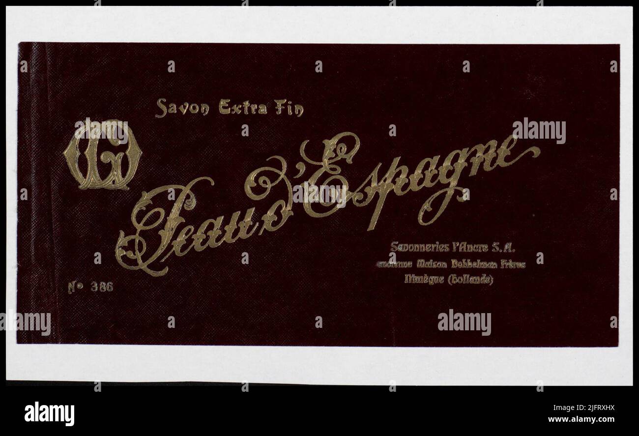 Extra end -end soap Spanish skin the anchor S.A.ANCIENNE HOUSE ...