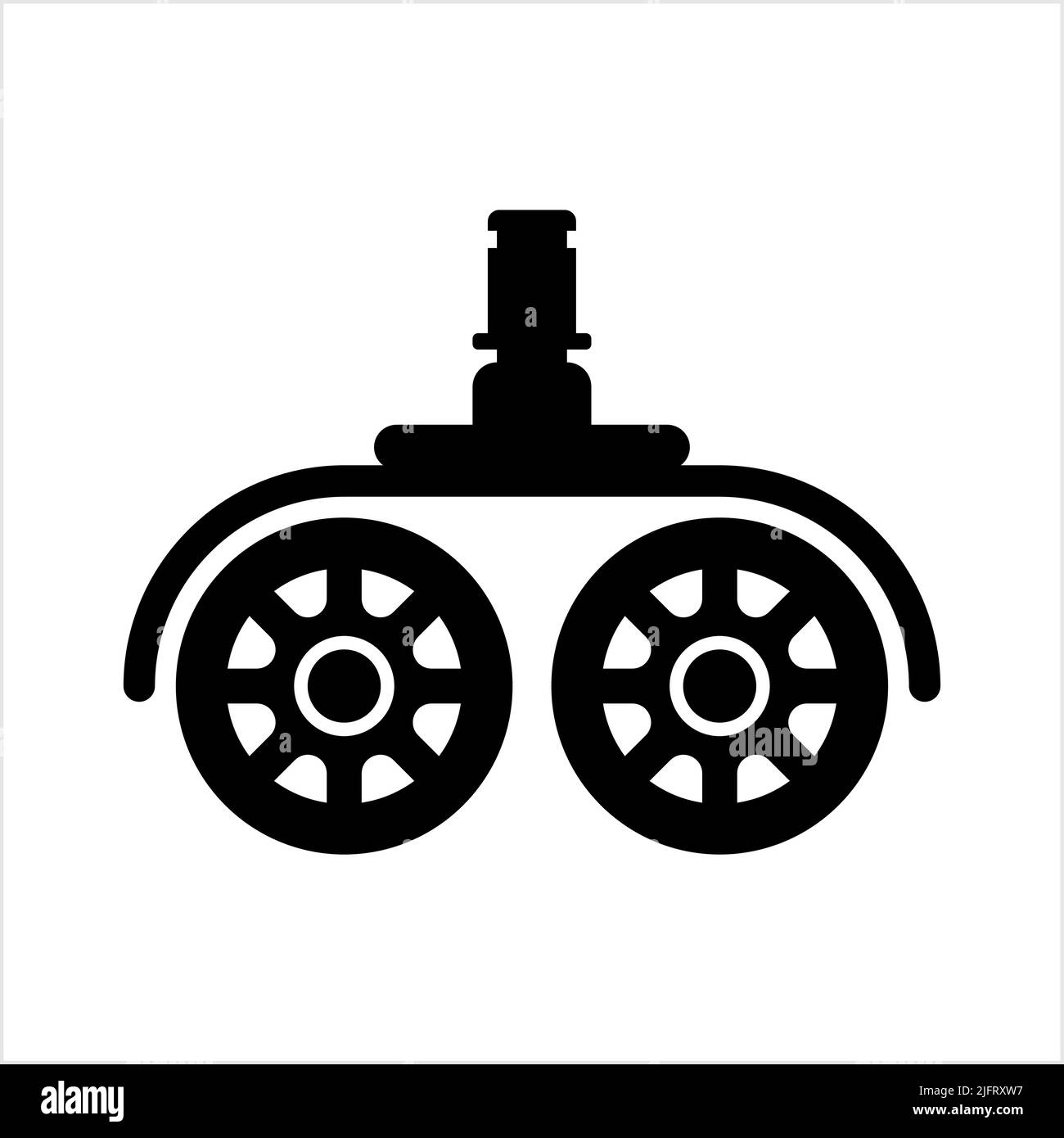 Caster Wheel Icon Vector Art Illustration Stock Vector Image & Art - Alamy
