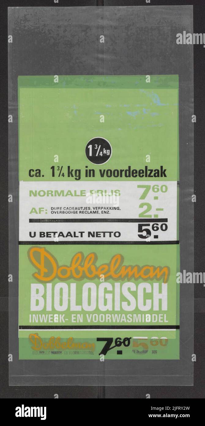 Dobbelman Organic Week and Virgin Washing Middel1¾ KG in Defensitary ...