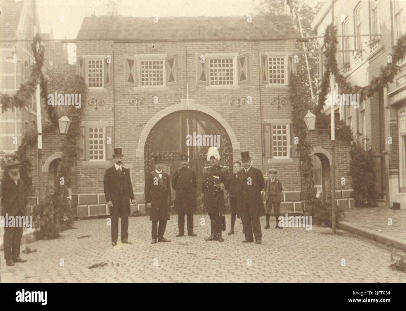 The counterfeit Ziekpoort, set up at the Second Walstraat (the main ... The counterfeit Ziekpoort, set up at the Second Walstraat (the main ...