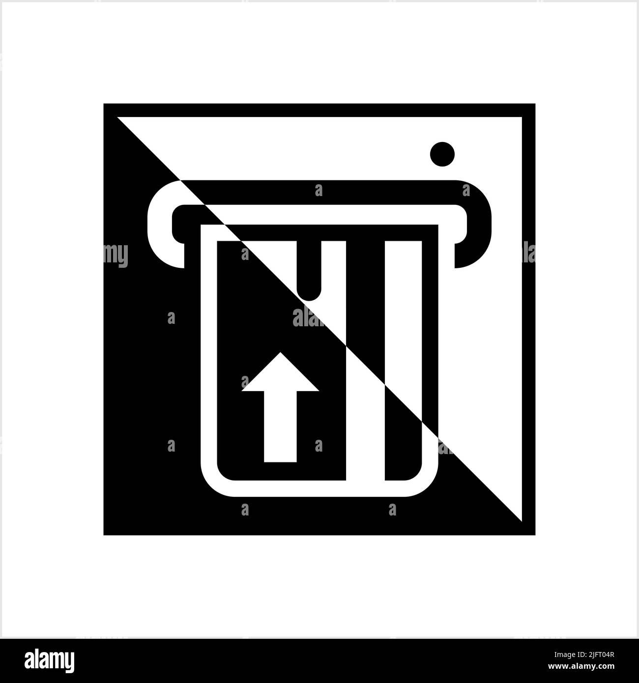 Insert Card Icon, Credit, Debit, Atm, Gift Card Vector Art Illustration ...