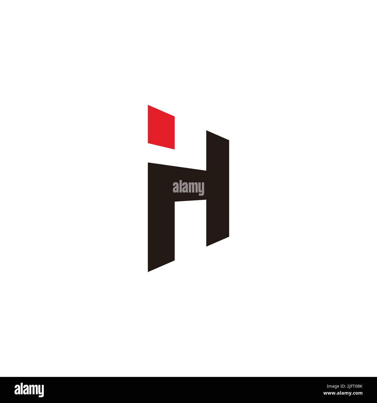 Ih minimal logo hi-res stock photography and images - Alamy