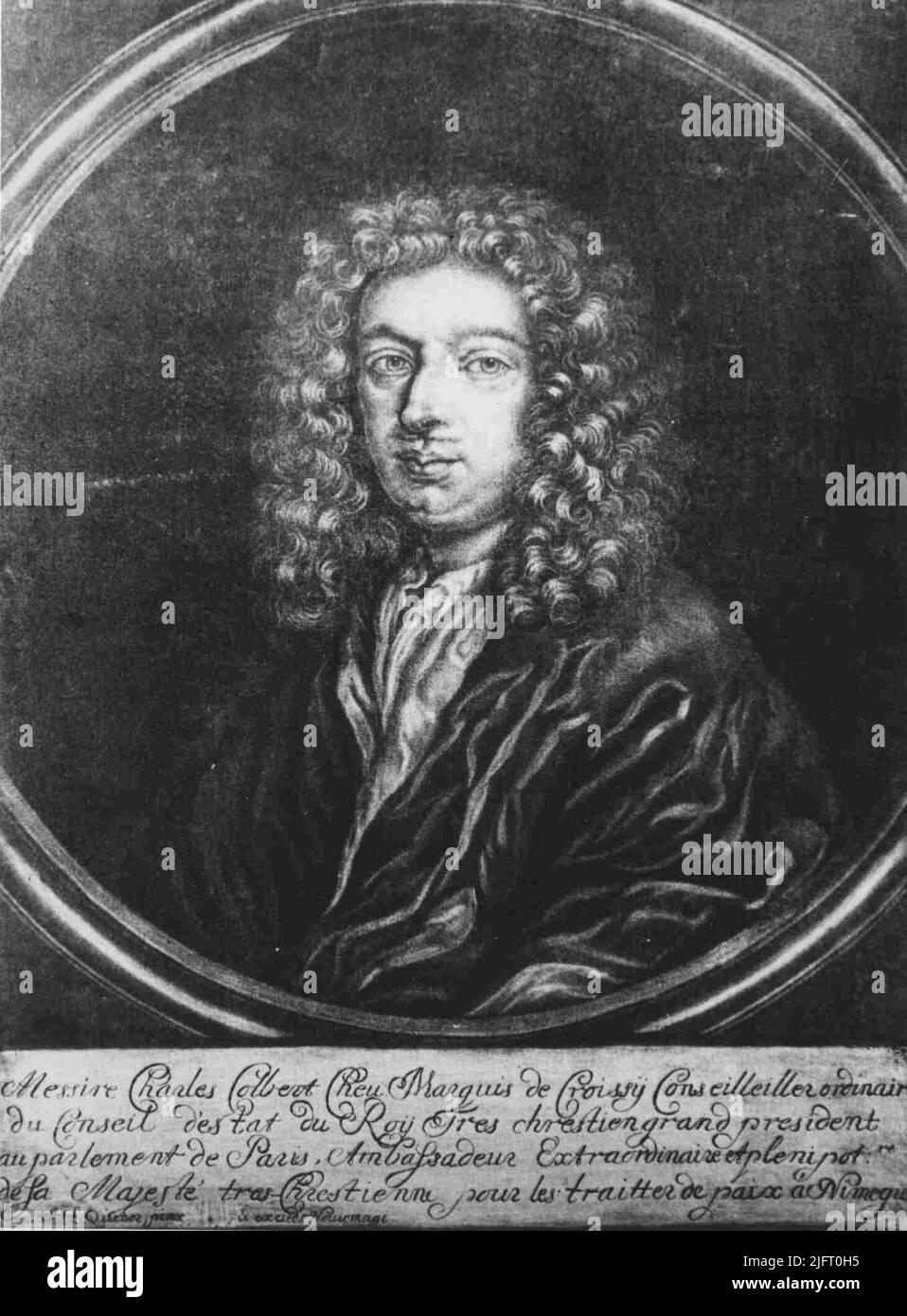 Charles Colbert, Marquis de Croissy, ambassador of the French king at ...