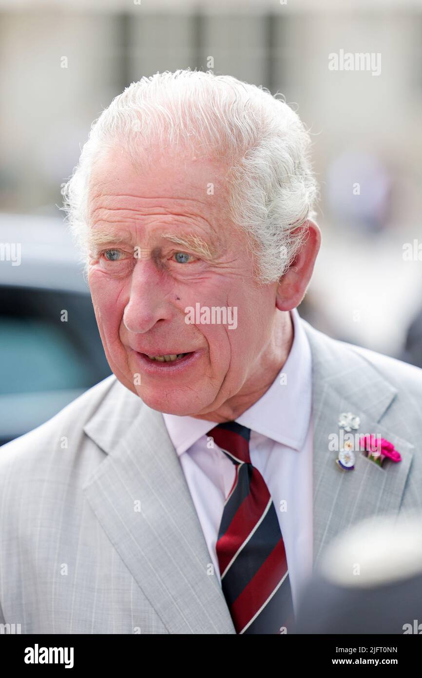 The Prince of Wales visits BBC Wales's new headquarters in Cardiff for ...