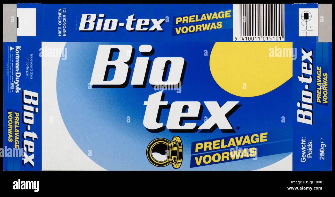 Biotex prela wave/preliminary laundry by/Importe Par: Kortman-Duyvisn.v ...