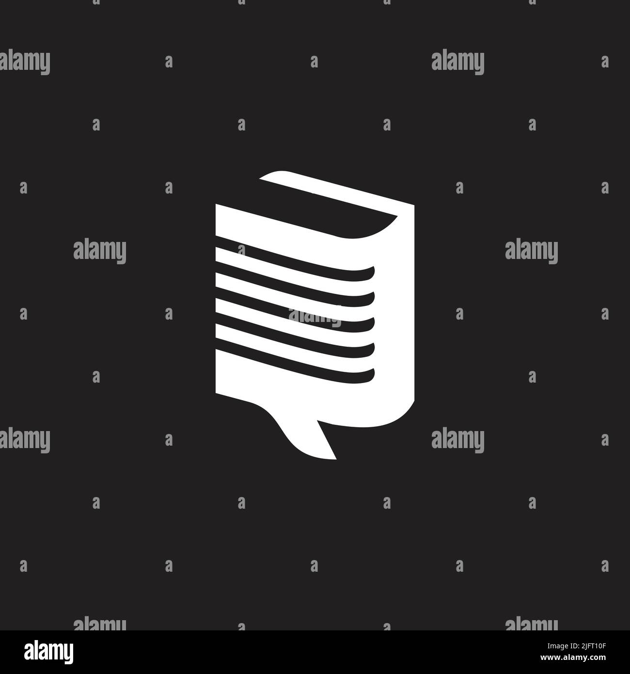 letter r book microphone symbol logo vector Stock Vector Image & Art ...