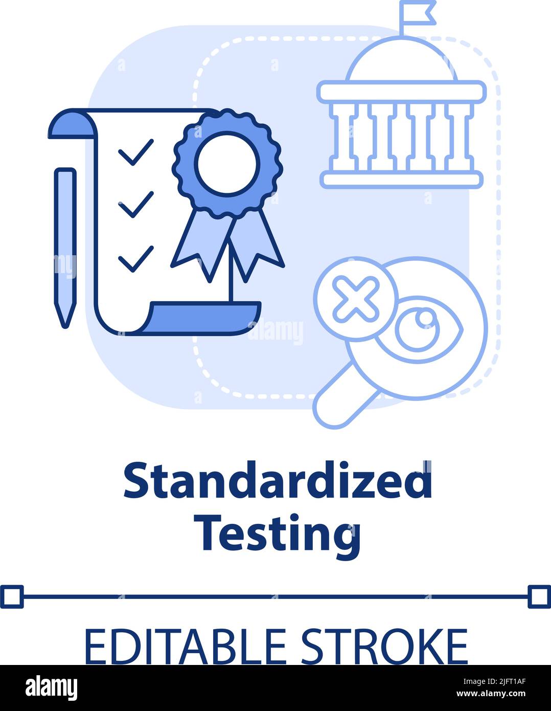 Standardized testing Stock Vector Images - Alamy