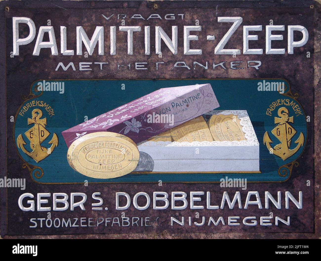 Requires palmitine soap with the anchor. Dobbelmann steam soap factory ...