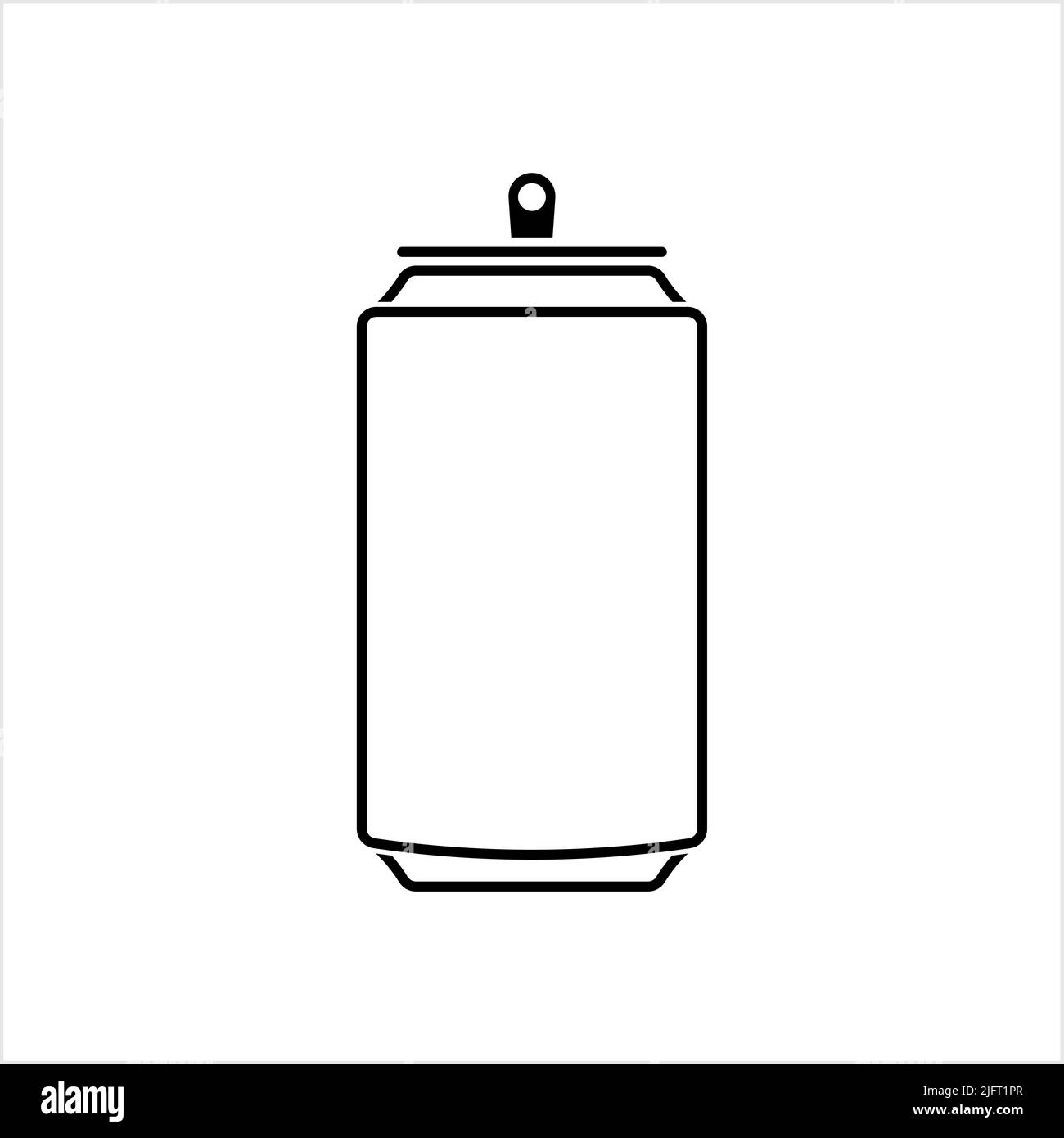 Soda Can Icon, Tin Can, Beer Can Icon, Cold Drink Can Icon Vector Art ...