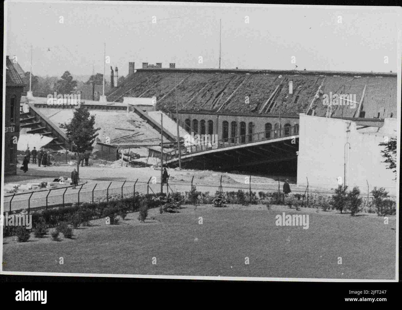Soap factory Dobbelman: View from the factory site on 10 May 1940 on ...