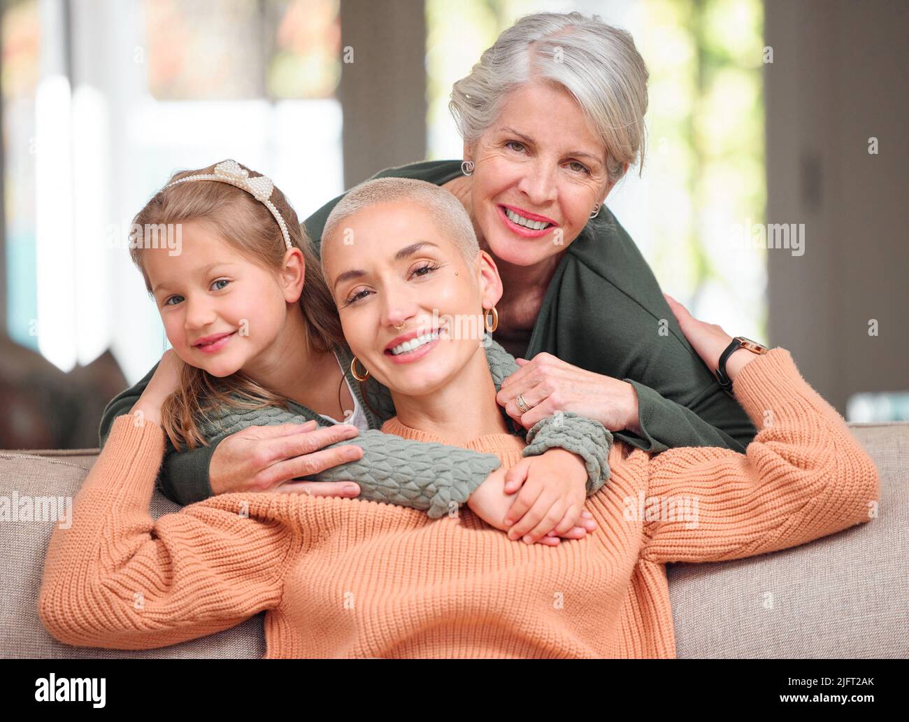 Keeping each other afloat. Portrait of a mature woman bonding with her ...
